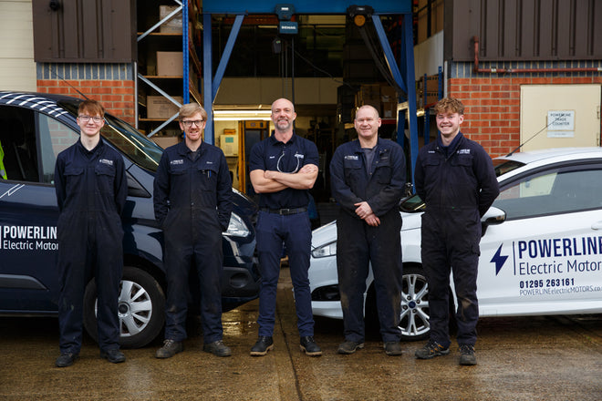Call-outs from £159 – Powerline Electric Motors